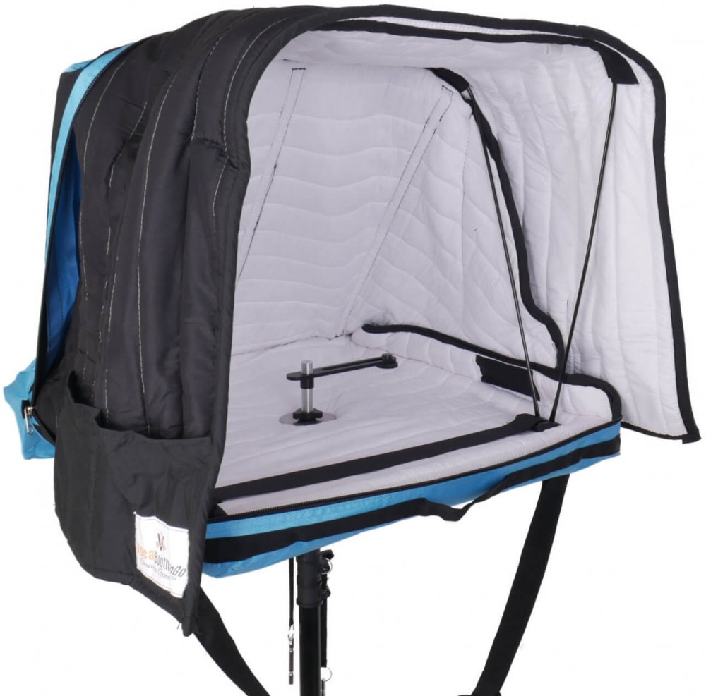 VOMO - Portable VocalBooth for Voice Over, ADR, Singing, Speech etc ...