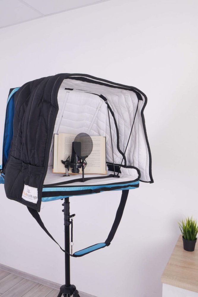 VOMO - Portable VocalBooth for Voice Over, ADR, Singing, Speech etc ...